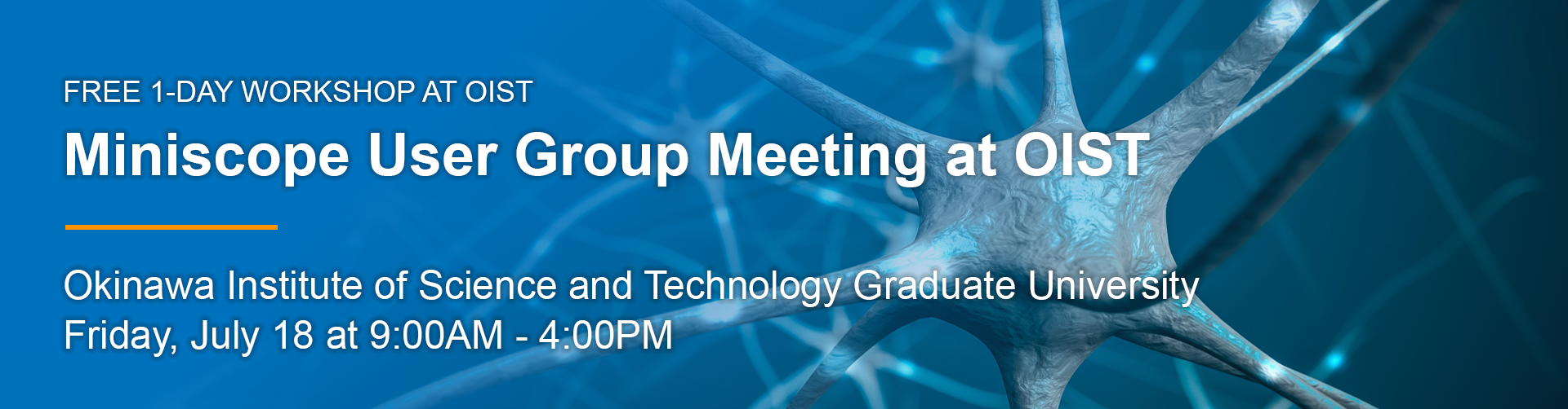 2025 Inscopix OIST Seminar - Registration has closed